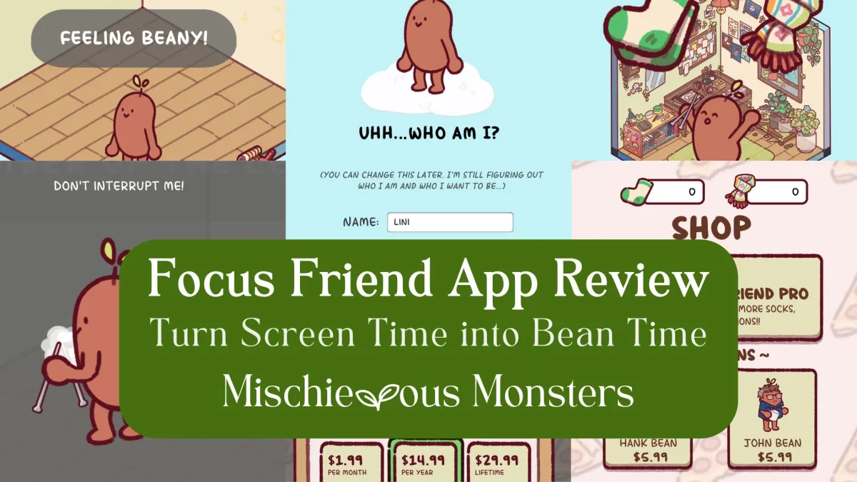 Focus Friend App Review: Turn Screen Time into Bean Time